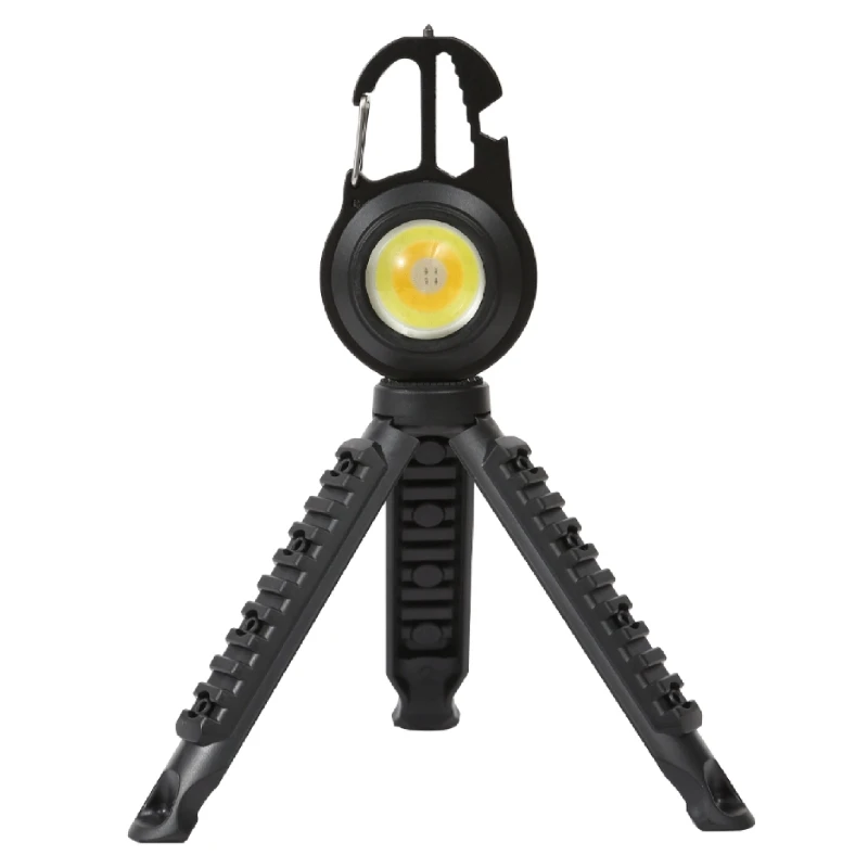 2pcs-Outdoor-Camp-Lanterns-Stand-Pocket-Keychain-Flashlight-Tripod-LED ...
