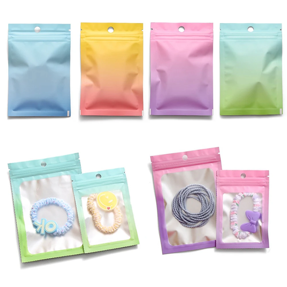 50pcs-Lot-Gradient-Resealable-Plastic-Packaging-Display-Pouch-Jewelry ...