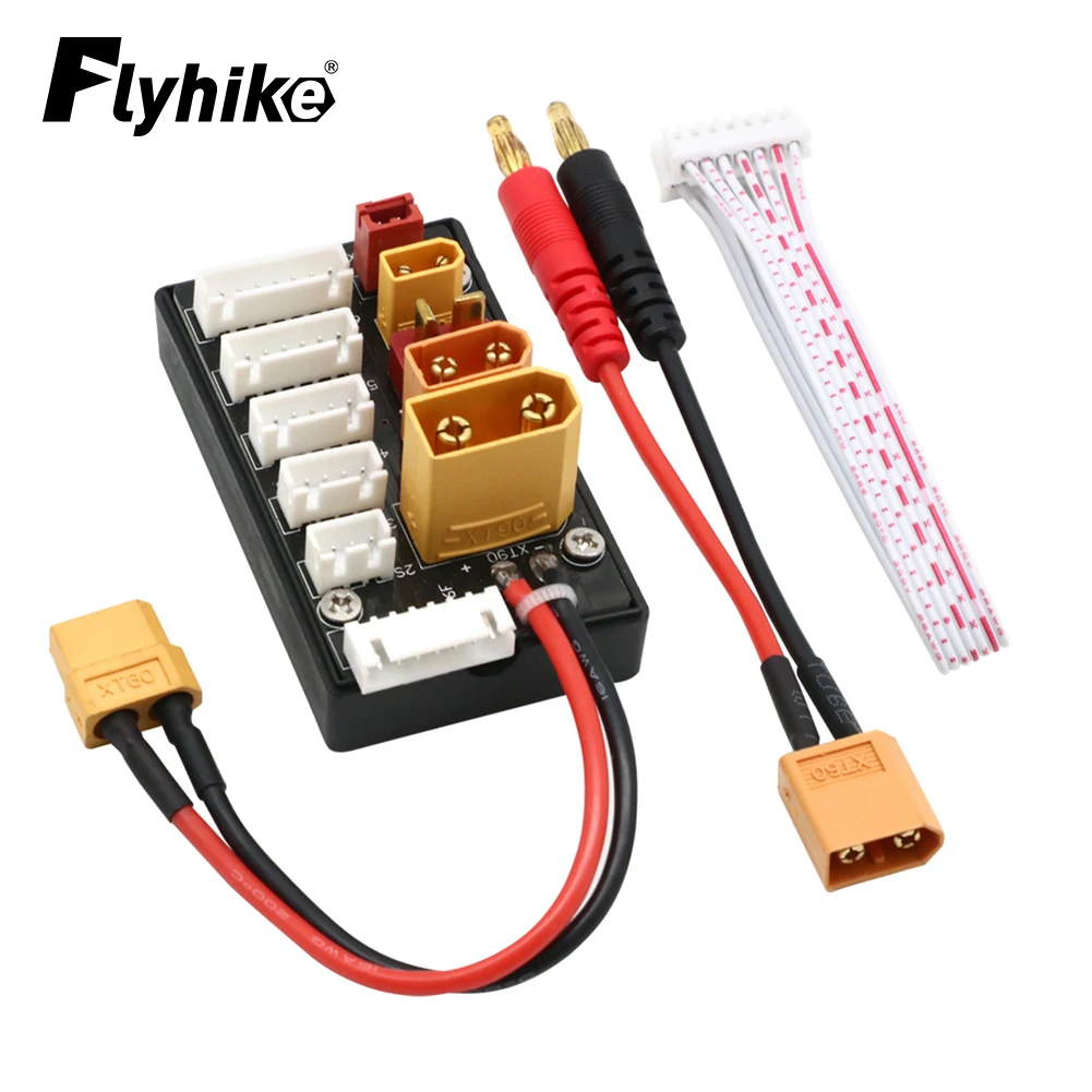 XT30-XT60-XT90-JST-T-Plug-2-6S-Parallel-Charging-Board-Lipo-Battery ...