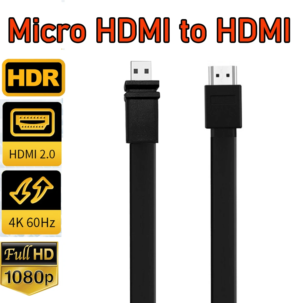 Micro Hdmi Cable Sony | Short Micro Hdmi Cable | Micro Hdmi Cable Gopro ...