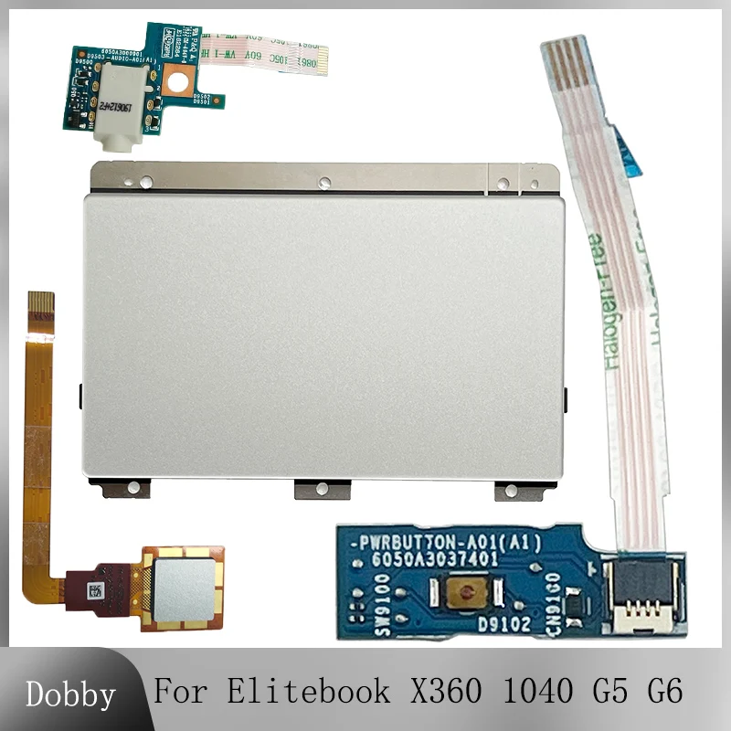 Original-For-HP-Elitebook-X360-1040-G5-G6-Touchpad-TM-P3444-Fingerprint ...