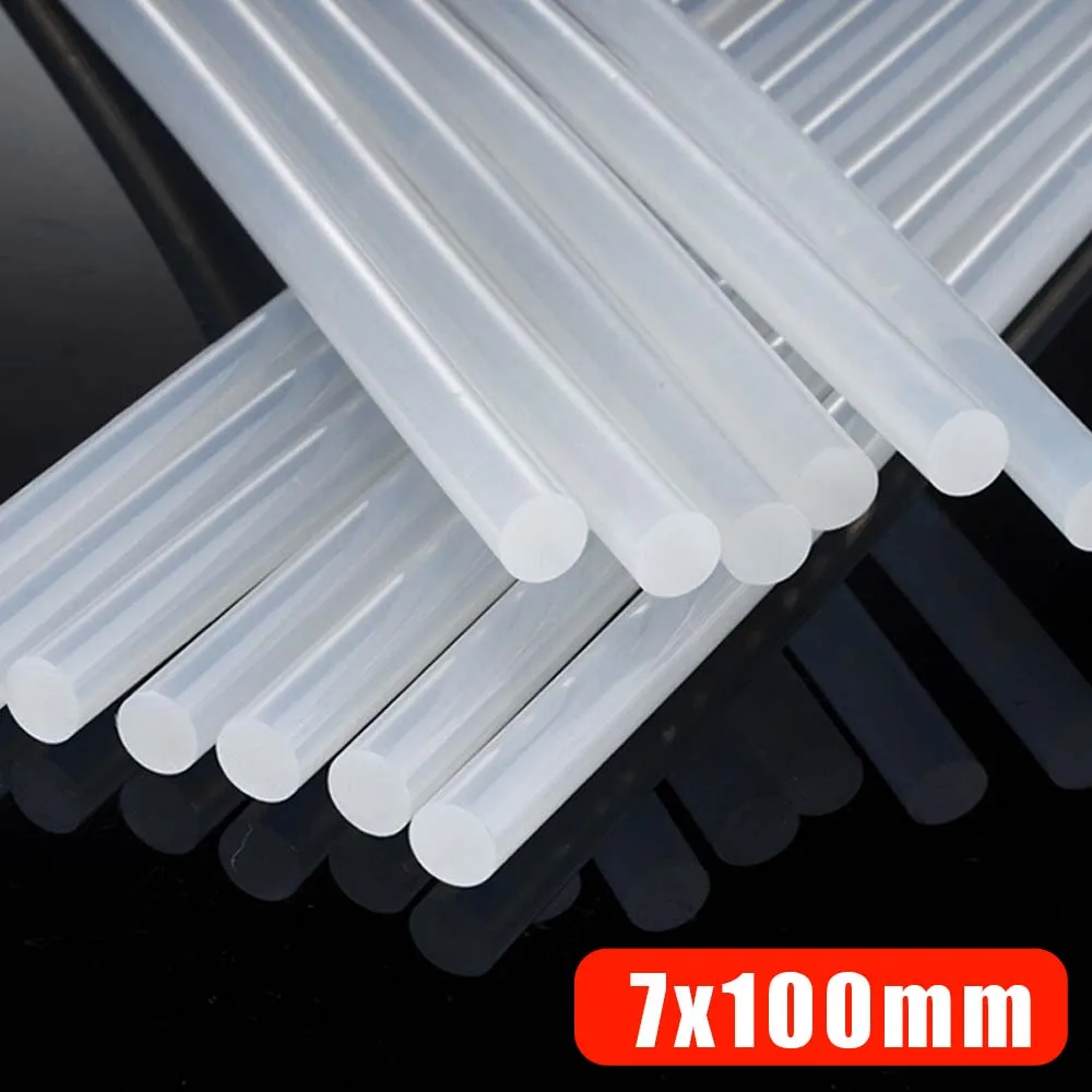 Hot-Melt-Glue-Stick-High-Temperature-Resistant-Transparent-Sticks-Set ...