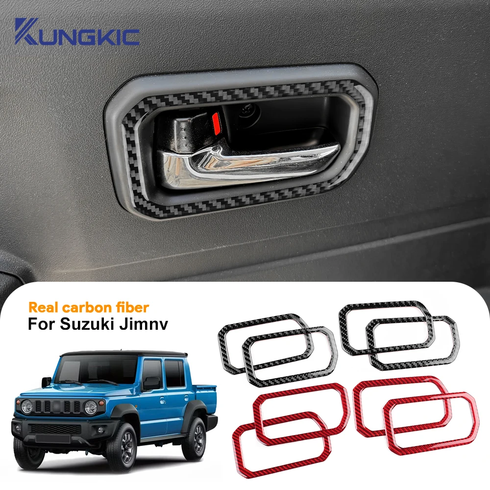 Real Soft Carbon Fiber For Suzuki Jimny JB64 JB74 2019 2020 2021 2022 ...