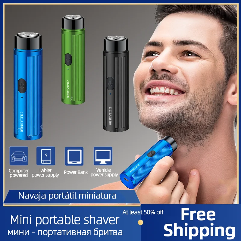 2022-Men-s-Mini-Electric-Shaver-Automatic-Razor-Trimmer-Portable-Beard ...