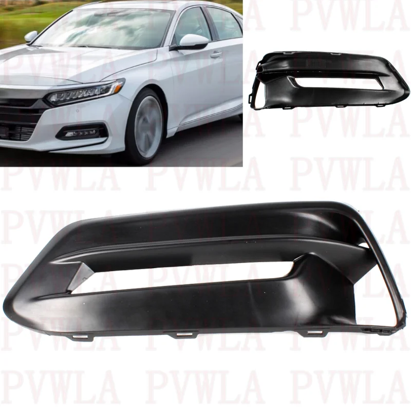 Left-Side-Front-Bumper-Fog-Lamp-Light-Grille-Cover-71107-TVE-H10-For ...