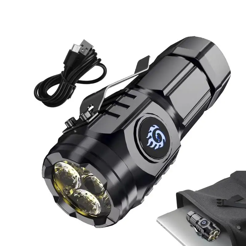 Small-Flashlight-Powerful-Handheld-Flashlights-Compact-Waterproof ...