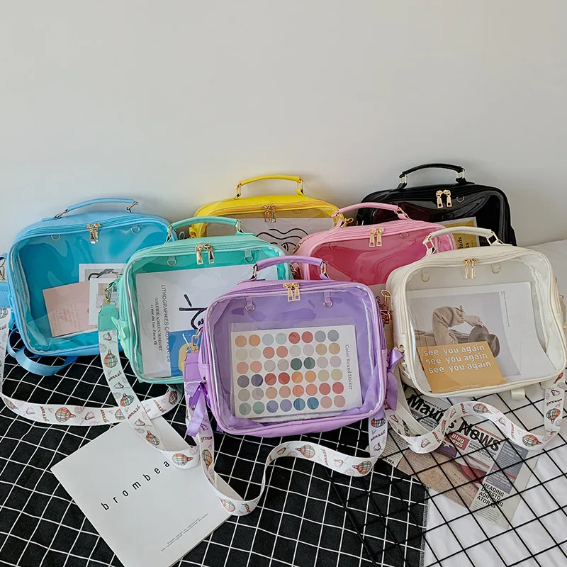 Tas-Display-Ita-ransel-lucu-untuk-sekolah-perempuan-pelajar-transparan ...
