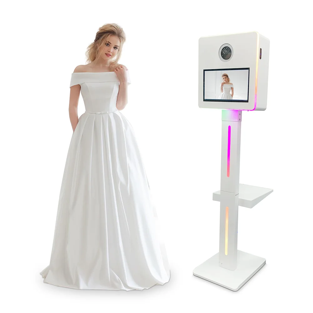 Portable-Magic-Mirror-Selfie-Photo-Booth-Kiosk-with-15-6in-DSLR-Touch ...