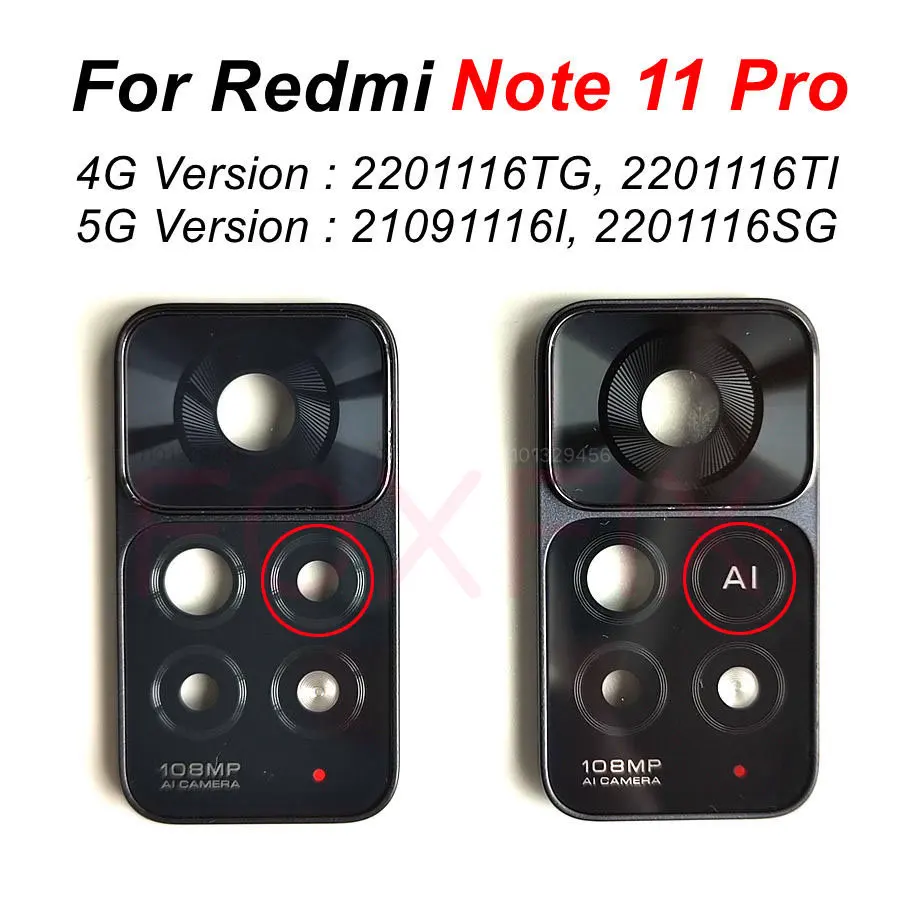 Back-Camera-Glass-For-Xiaomi-Redmi-Note-11-Pro-5G-Rear-Camera-Lens ...