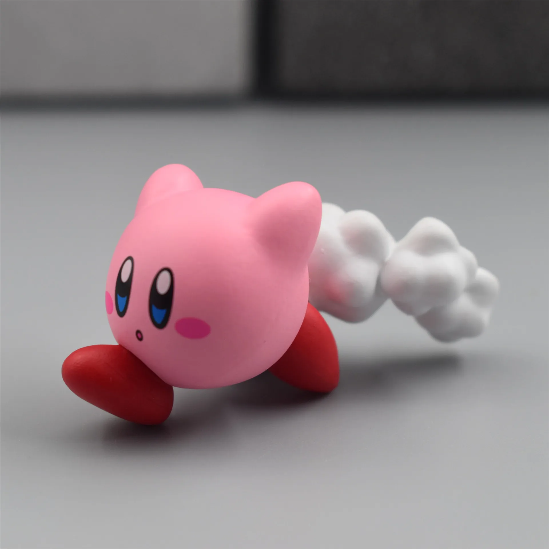 Kirby Mini Singal Figures Kawaii Pink Kirbys Room Ornaments Car ...