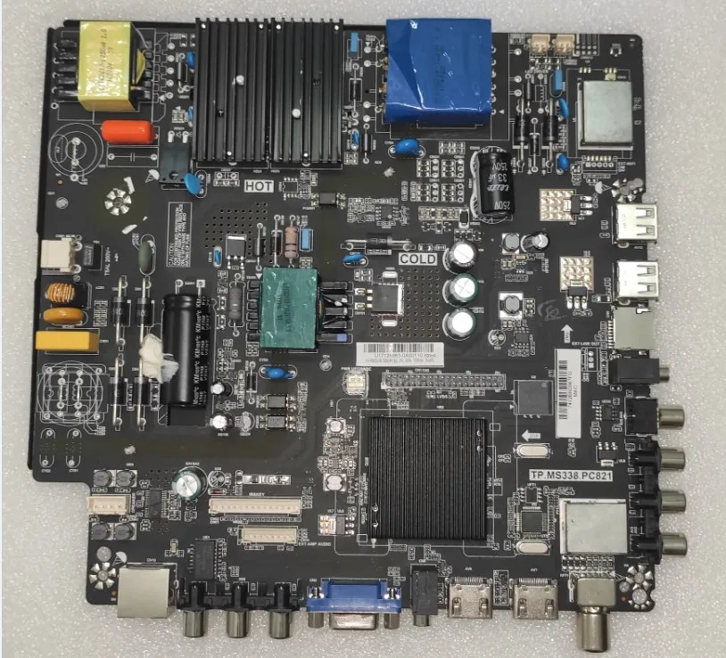 TP.MS338.Pc821 universal HD TV motherboard WiFi dual core cache 512M + 4G memory adjustable ...