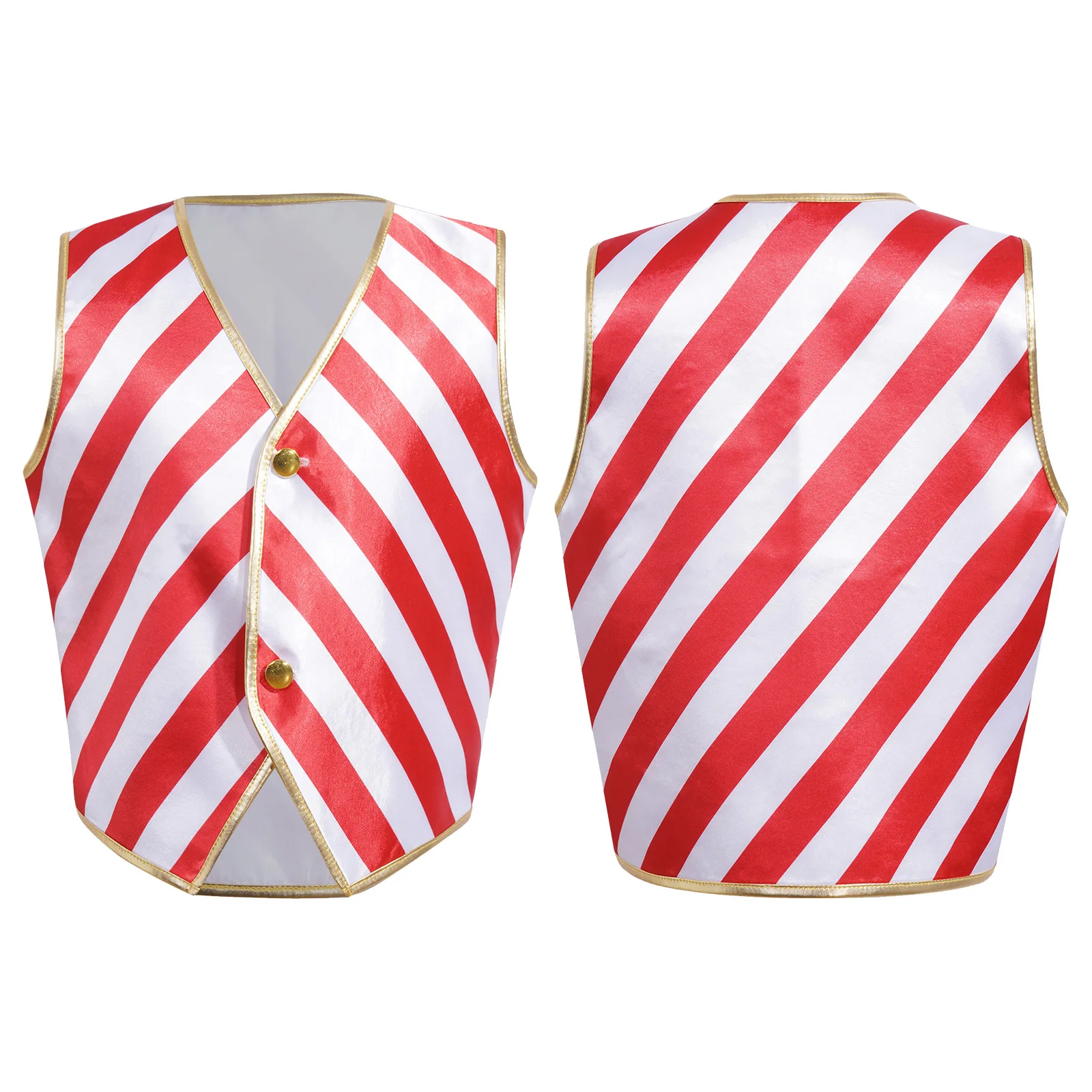 Kids-Christmas-Stripes-Vest-Clown-Costume-V-Neck-Pointed-Hem-Stripes ...