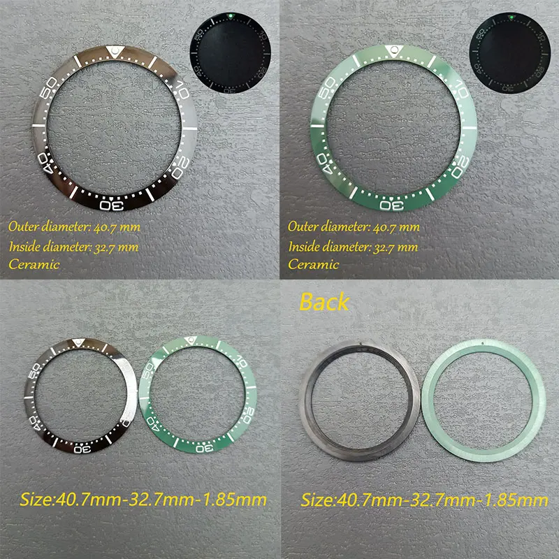 Ceramic Replacement Accessories | Ceramic Bezel Insert | Ceramic Watch ...
