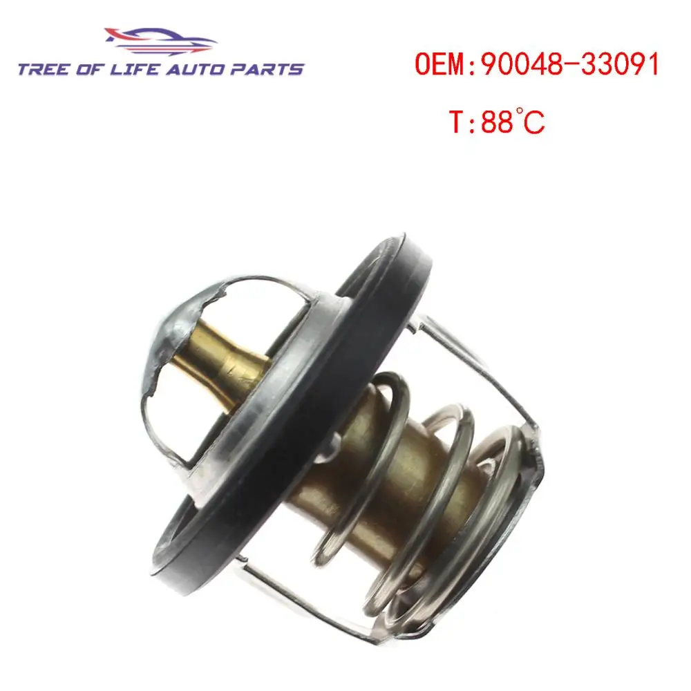 Genuine No. 90048-33091 Engine Coolant Thermostat 88c For Daihatsu ...