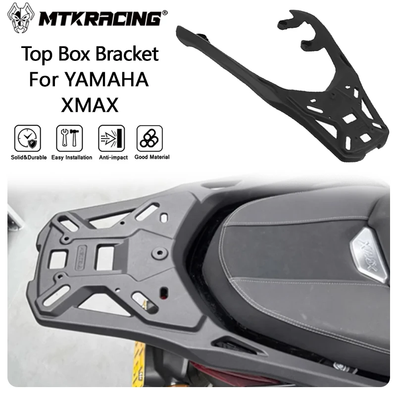 MTKRACING-Top-Box-Bracket-For-YAMAHA-XMAX-2017-2024-Motorcycle-Rear ...