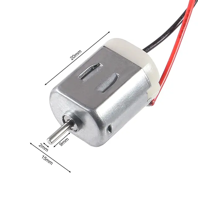 5Db 1,5 V-6 V Típusú 130 Miniatűr Dc Motorok Arduino Hobbi Projektekhez ...