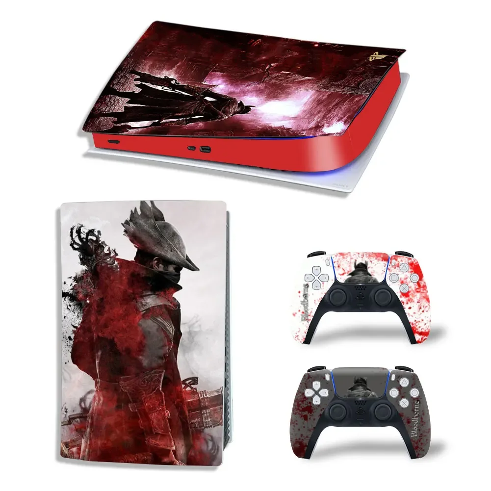 For-PS5-Digital-Skin-Bloodborne-Vinyl-Sticker-Decal-Cover-Console ...
