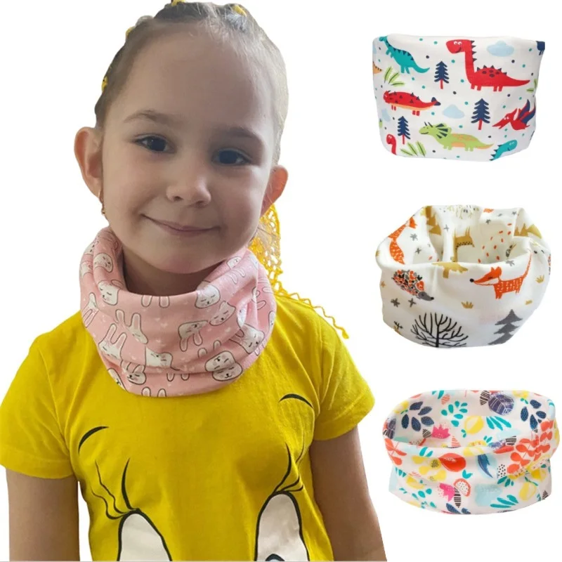 New Spring Autumn Kids Scarf 100% Cotton Baby Scarf Winter Boys Girls ...