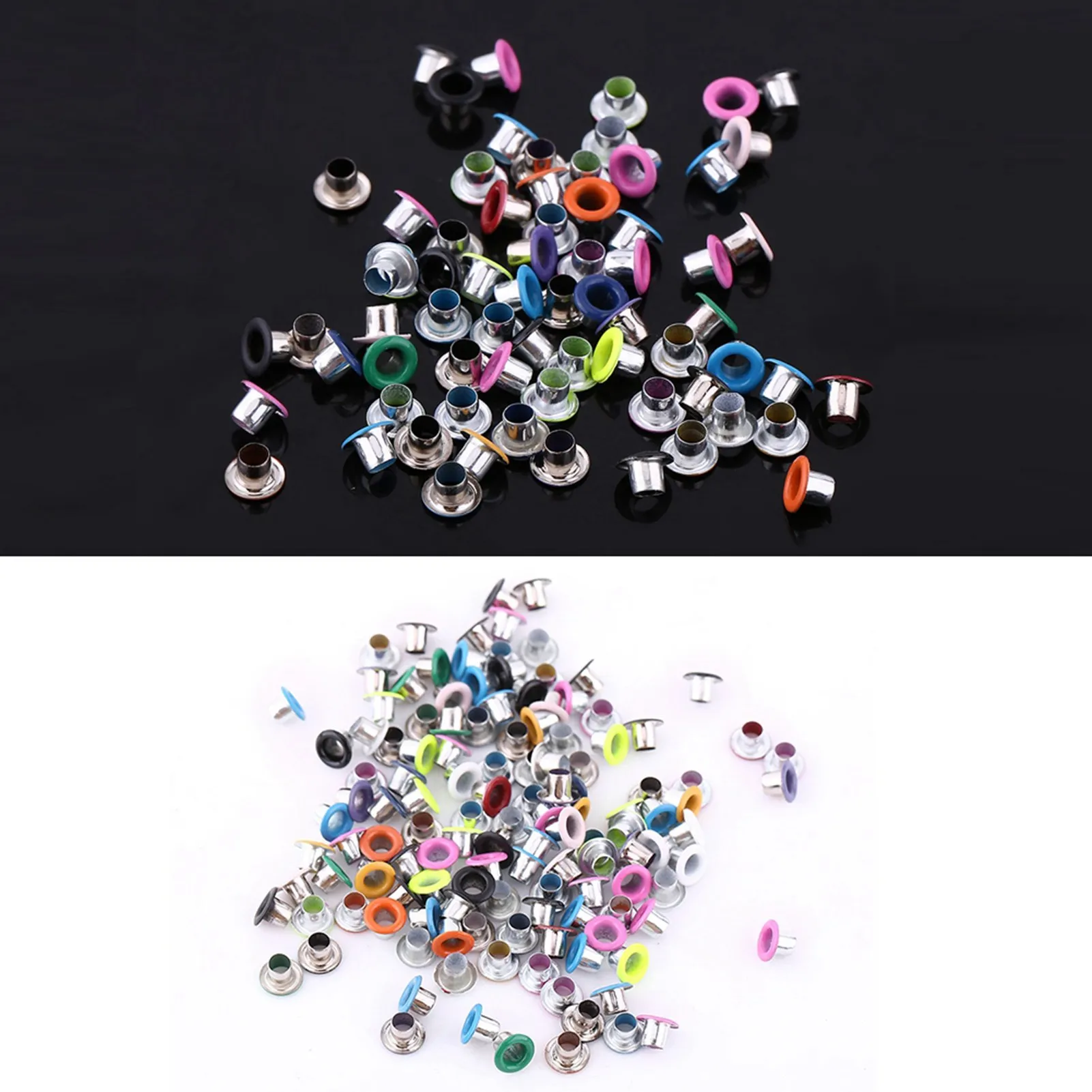 500Pcs-Mixed-Colors-3mm-Round-Shape-Metal-Eyelets-Scrapbooking-Card ...