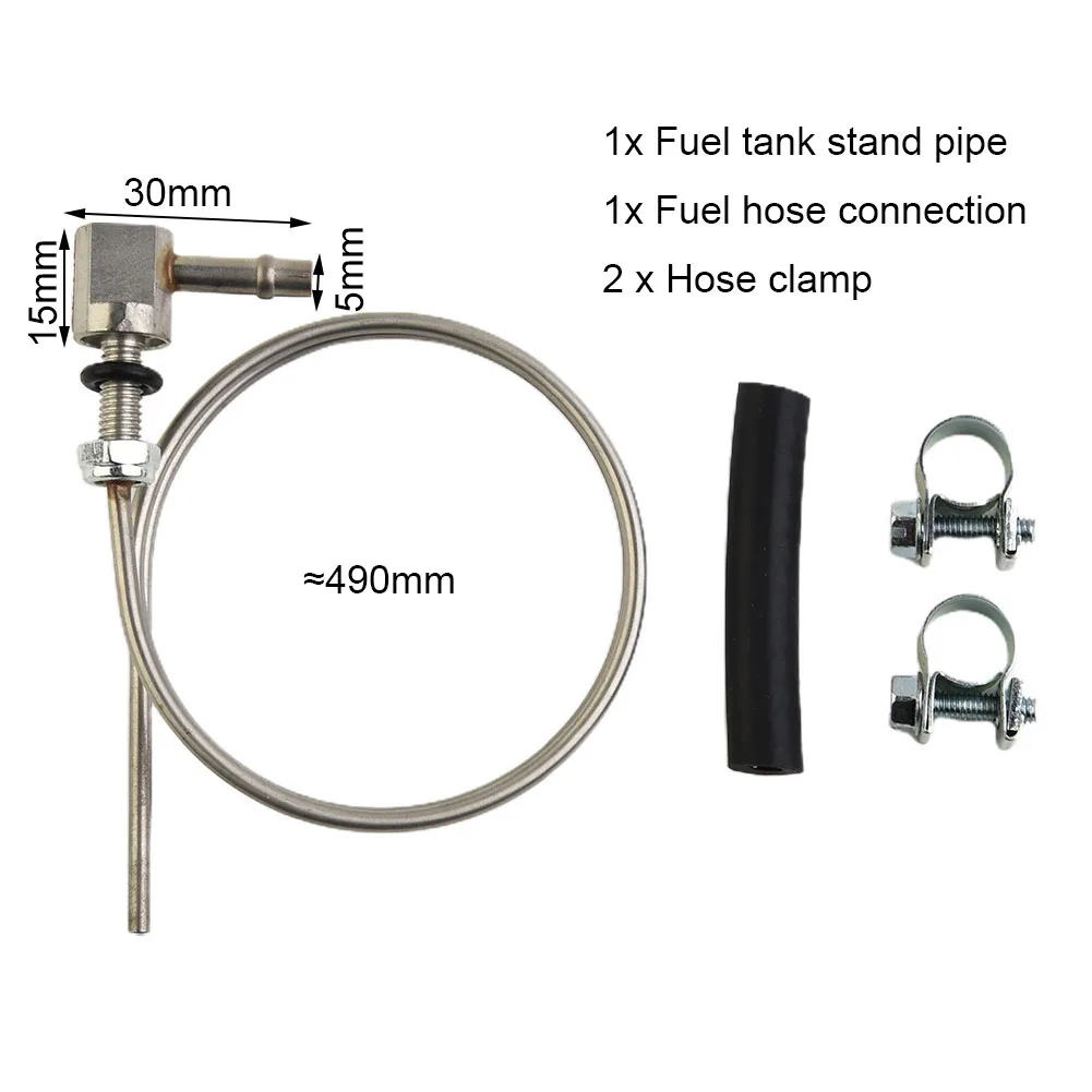 Fuel Tank Standpipe Up Clip Hose For Diesel Heater Eberspacher 490mm ...