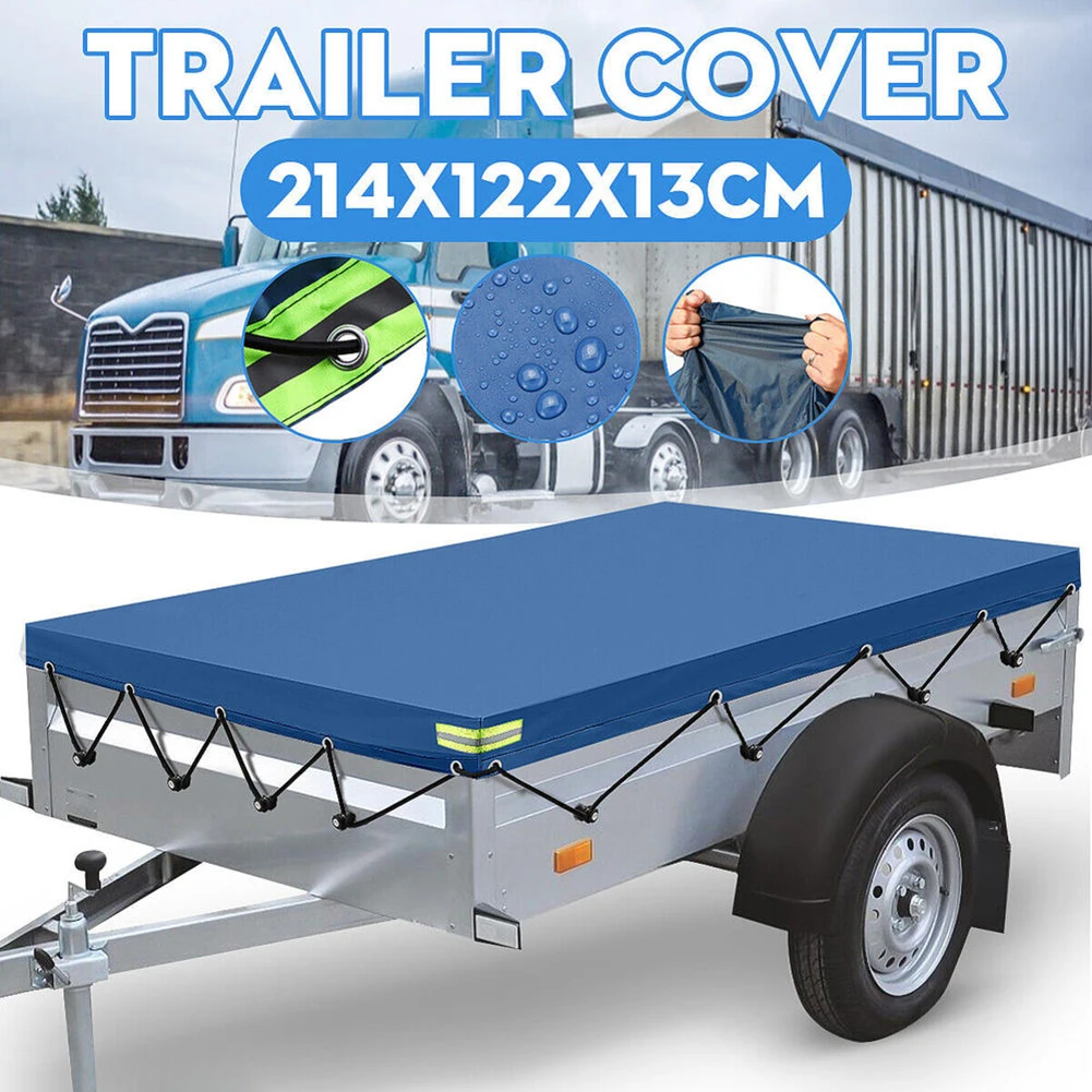 420D Oxford Tarpaulin Trailer Cloth Waterproof Dustproof Truck Canopy ...