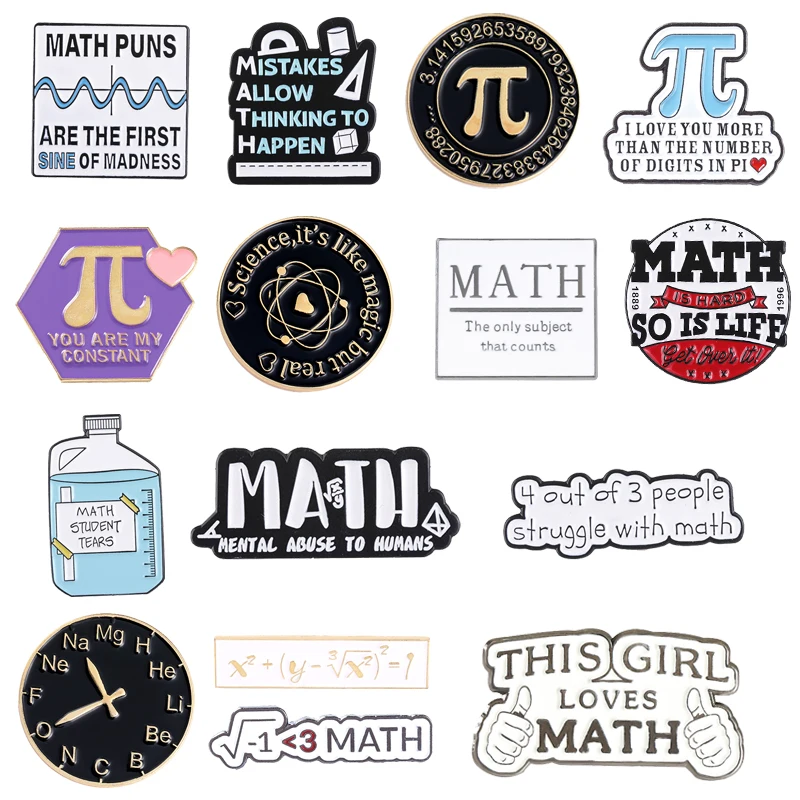 Creative-Math-Enamel-Brooches-Function-Life-Girls-Love-Math-Formula ...