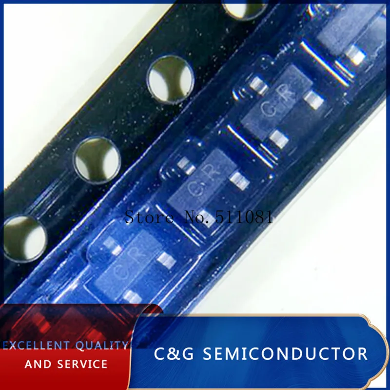 Transistores SMD SOT 23, 100 unidades, 2SC945, C945, CR 0.15A/50V ...