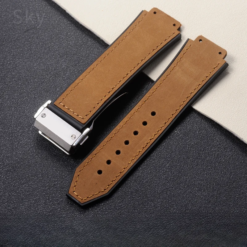 For-Hublot-Yubo-Classic-Fusion-Big-Bang-Convex-Interface-Folding-Buckle ...