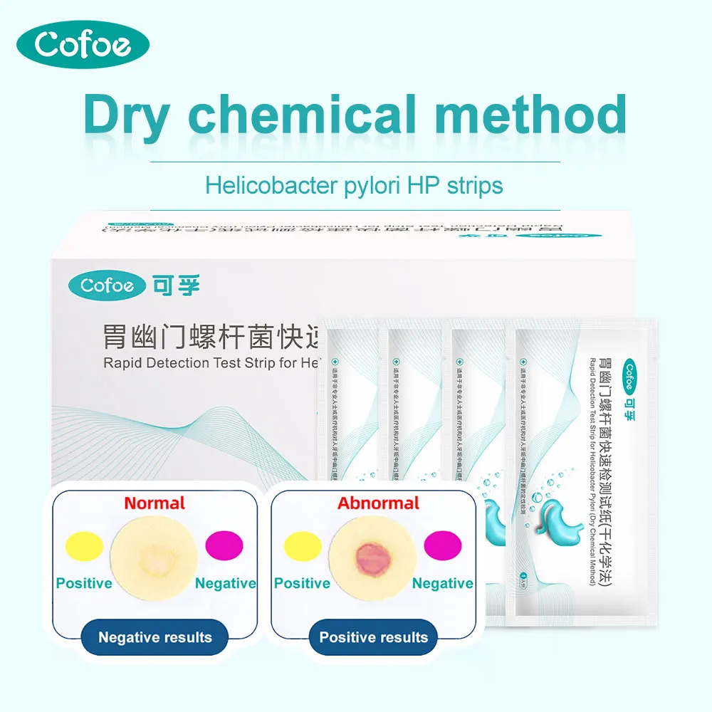 Cofoe Helicobacter Pylori HP Self Test Strips Stomach Pain And ...