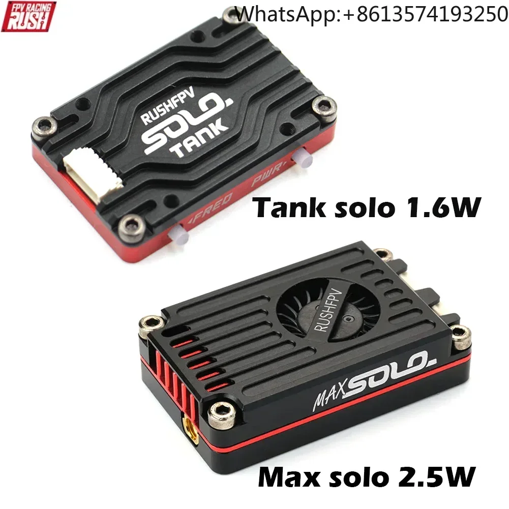 RUSHFPV RUSH MAX SOLO / TANK SOLO 5.8GHz 2.5W / 1.6W High Power 48CH ...