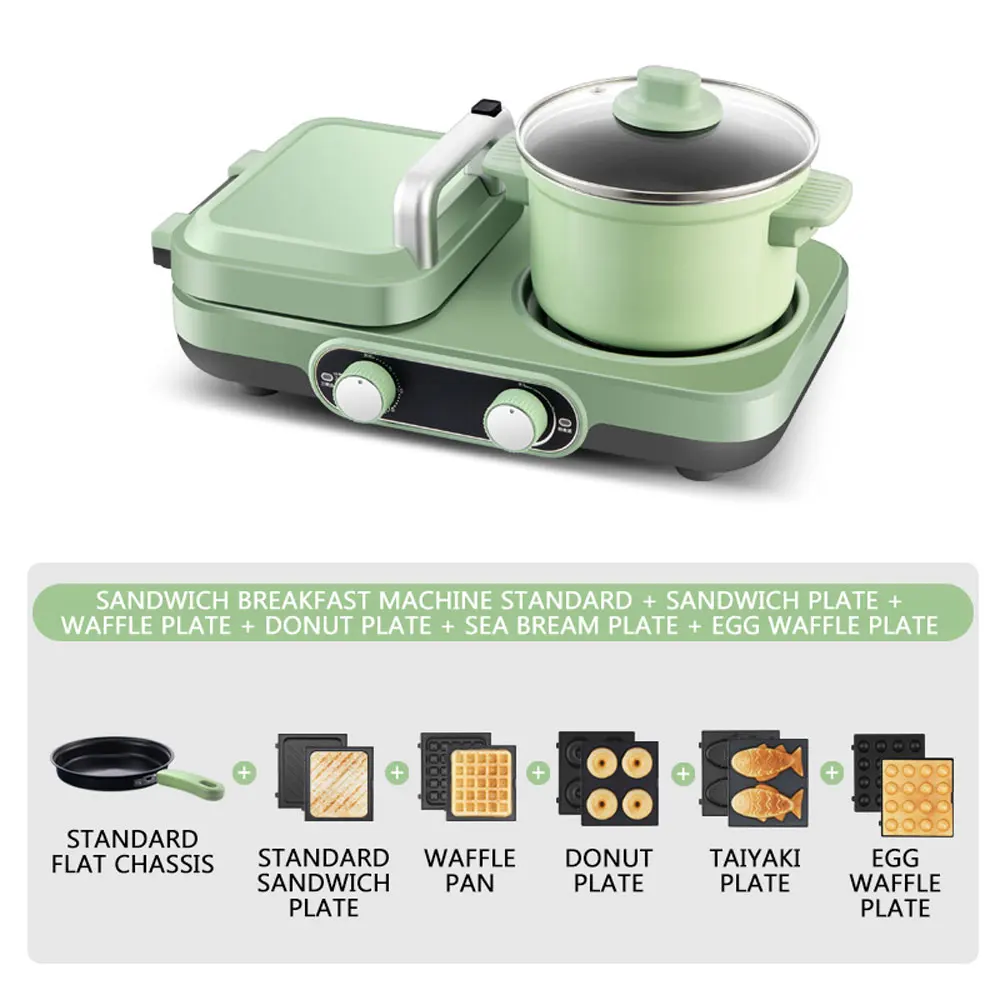 Multifunction-four-in-one-Breakfast-Machine-Multifunctional-Sandwich ...