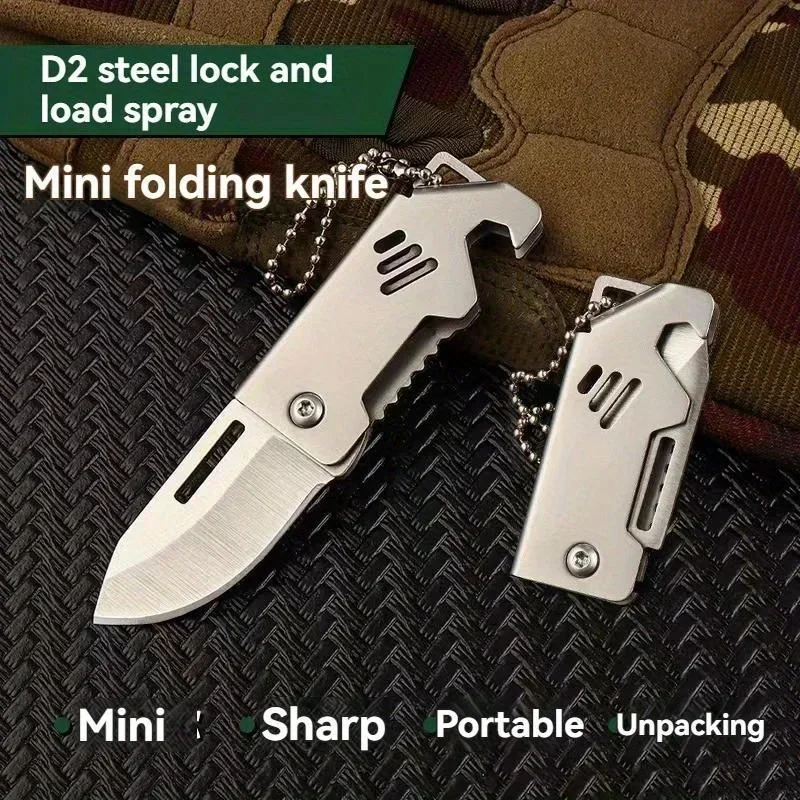 Mini-Outdoor-Folding-Knife-D2-Steel-Portable-Bottle-Opener-Sharp ...