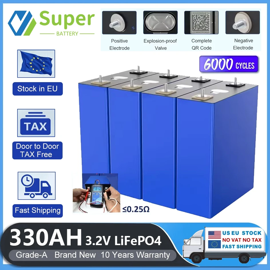 3-2V-310Ah-280Ah-105Ah-LiFePO4-Battery-Cell-Grade-A-6000-Cycles-Free ...