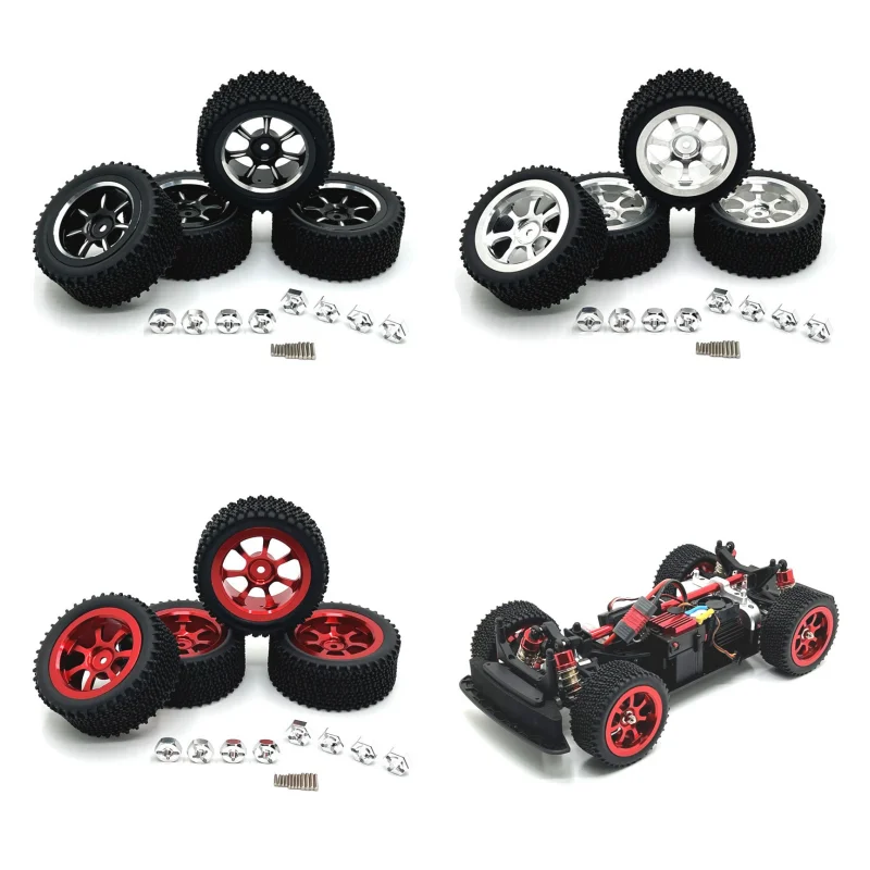 MJX 14301 14302 14303 RC 1/14 Remote control car metal upgrade wheel ...