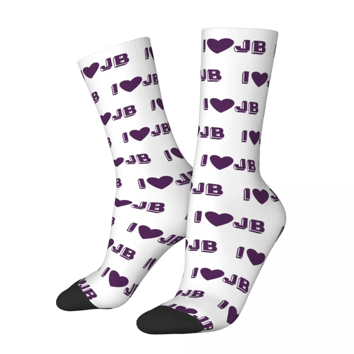 Justin-Bieber-I-Love-Jb-Accessories-Crew-Socks-Flexible-Skateboard-Crew ...