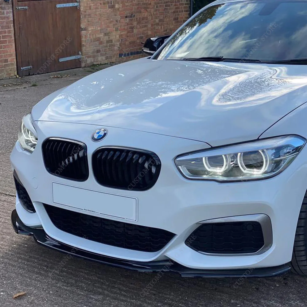 For-BMW-F20-F21-Maxton-Style-Front-Bumper-Lip-Spoiler-Splitter-Diffuser ...