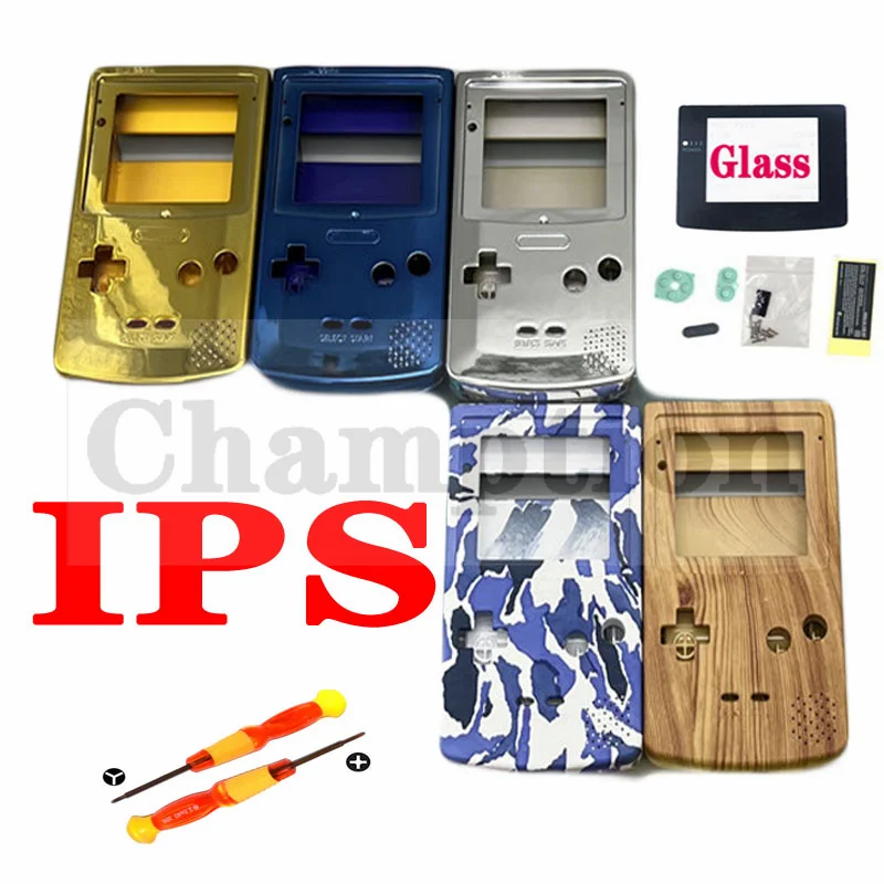 Funda de Color dorado y plateado Aurora para Gameboy, juego completo de ...