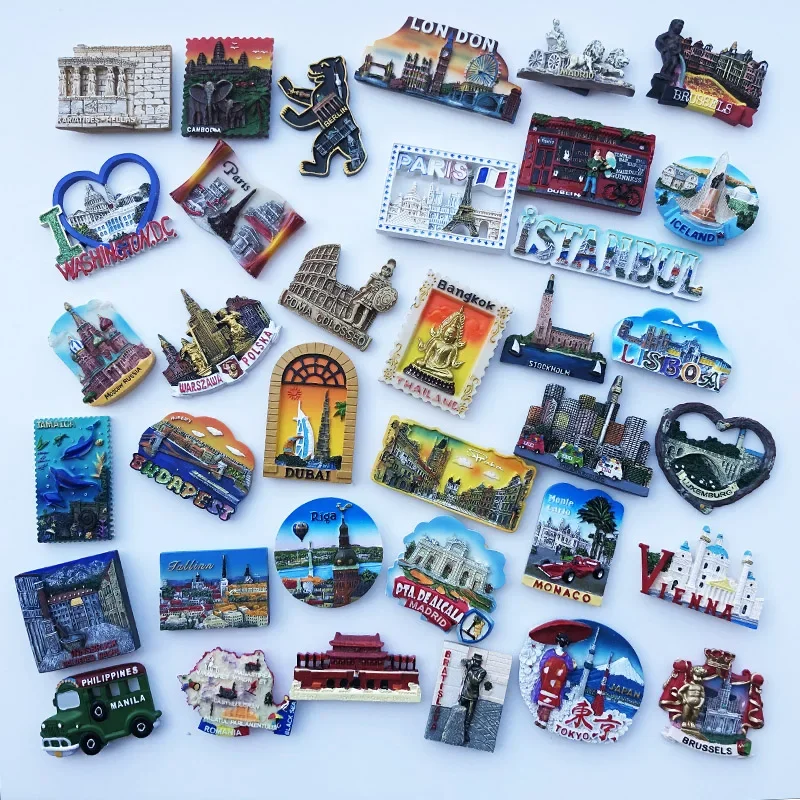 Fridge-Magnets-World-Tourist-Souvenir-Tallinn-Estonia-Riga-Latvia ...