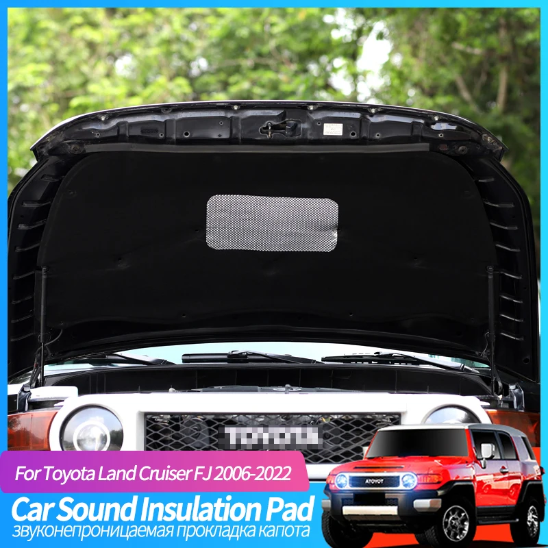 For-Toyota-FJ-Cruiser-XJ10-2007-2018-2019-Auto-Engine-Hood-Sound-Heat ...