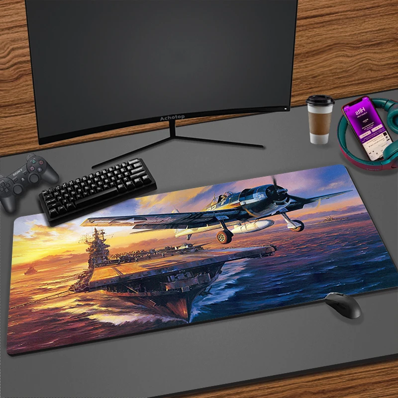 Airplane Flight Clouds Gaming Mouse Pad Computer Mouse pad Gamer Laptop ...