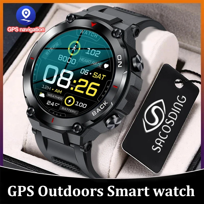 New-GPS-Position-Smart-Watch-Military-Outdoor-Sport-Fitness-Super-Long ...
