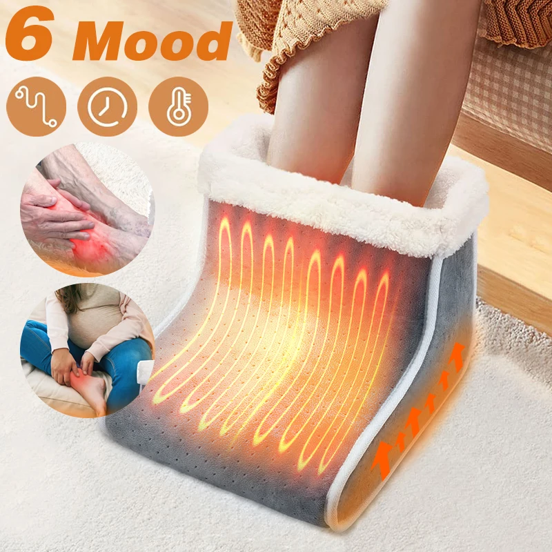 Electric Foot Warmer Heating Pad for Foot, USB Charging Power Saving ...