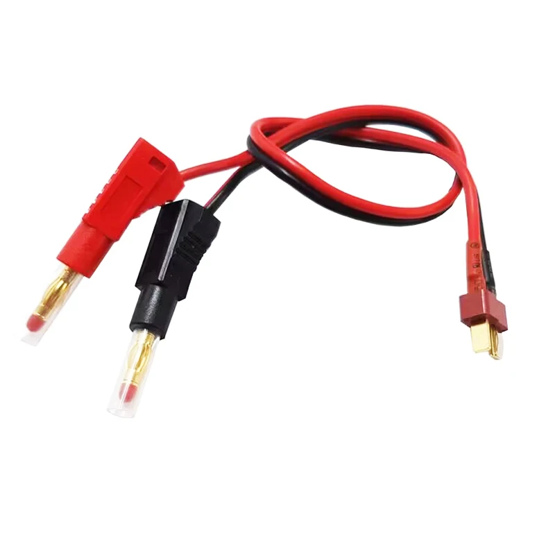 Deans-Style-T-Plug-Male-RC-Charge-Cable-Wire-Lead-to-4-0mm-Gold-Plated ...