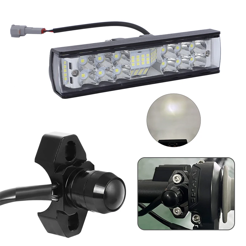 6Inch Front Headlight With Waterproof Switch Kit Plug And Play For Sur ...