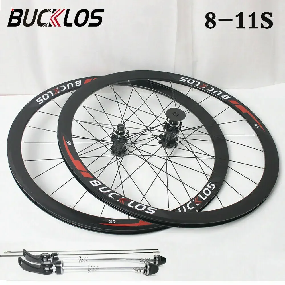 BUCKLOS-Carbon-Hub-Road-Bike-Wheelset-Ultralight-700C-Bicycle-Wheel-Set ...