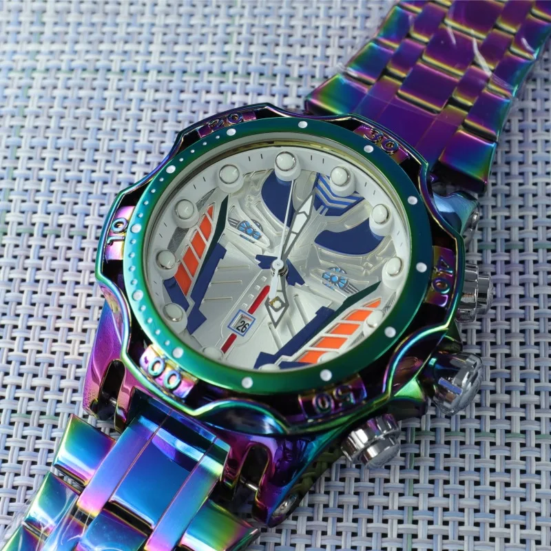 2024-European-and-American-anime-robot-avatar-sports-large-dial-quartz ...