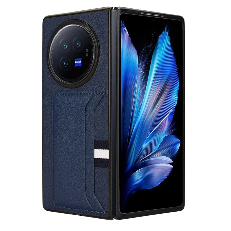 For-vivo-X-Fold3-Pro-Case-With-Card-Slot-Holder-Lychee-Pattern-Cover ...