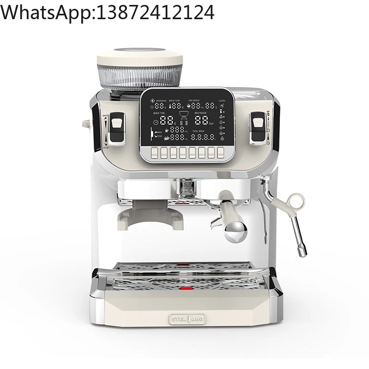 Commercial Business Fast 19 Bar Semi Automatic Espresso Coffee Makers ...