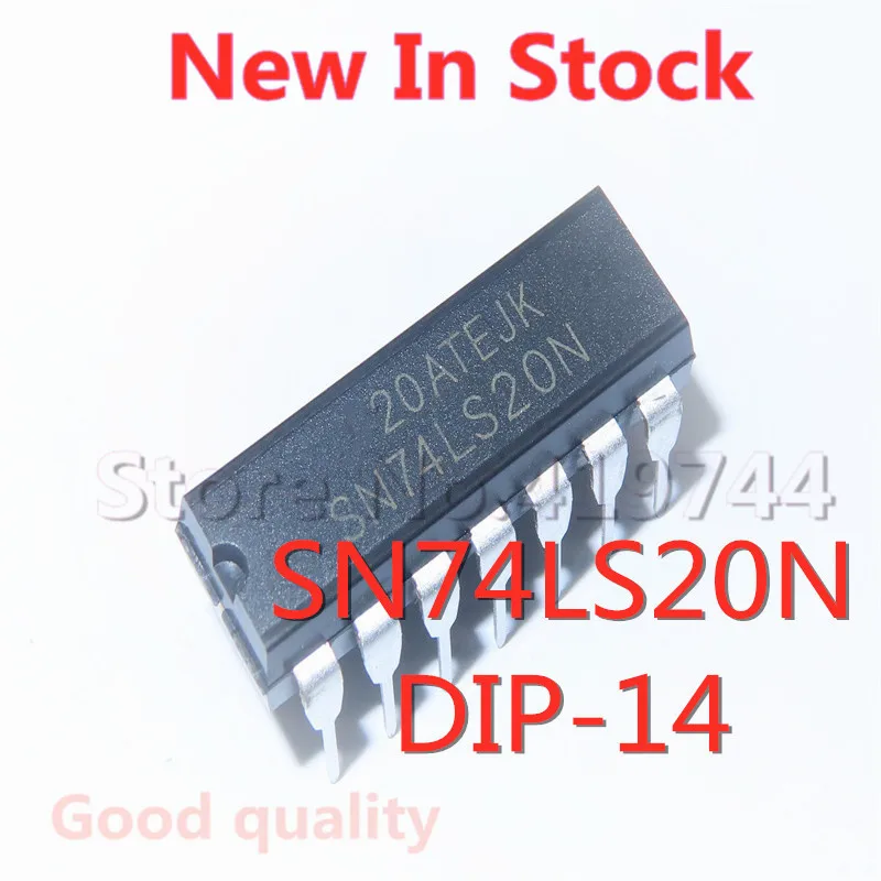 5pcs/lot Sn74ls20n Hd74ls20p 74ls20 Dip-14 Dual 4-input Nand Gate In ...