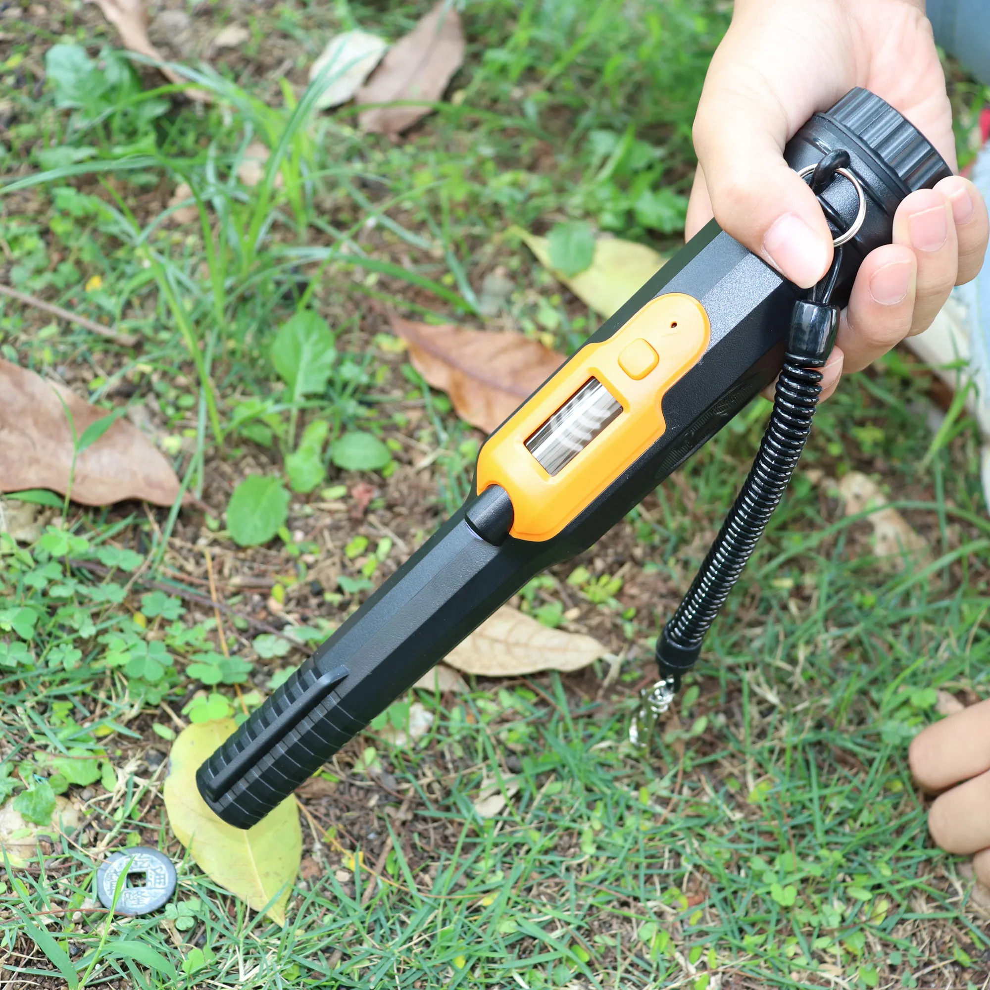 Fully-Waterproof-Portable-Pinpointing-Gold-Metal-Detector-with-LED ...